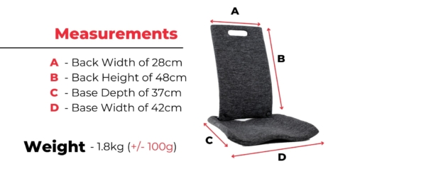 BackFriend Portable Seating for Back Pain Relief | ergogo